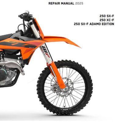 2025 KTM 250 SX-F XC-F Repair Manual – Kristofsx.com | KTM Repair Manuals