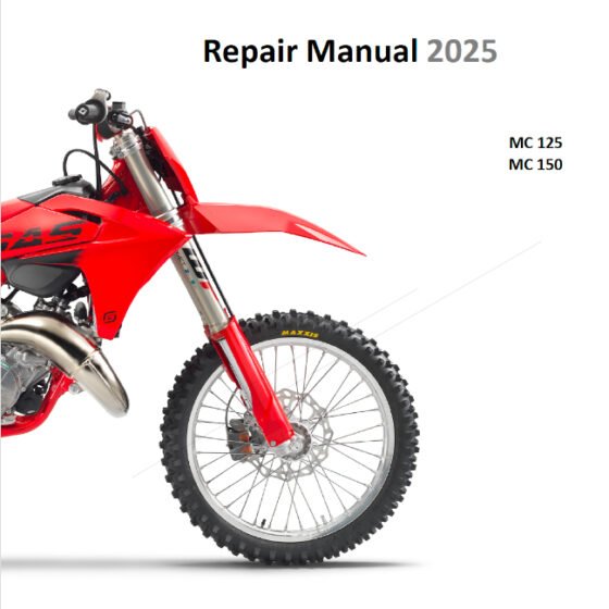 2025 Gas Gas MC 125-150 Repair Manual – Kristofsx.com | KTM Repair Manuals